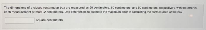 Solved Find the differential of the function w=xsin(1yz2). | Chegg.com