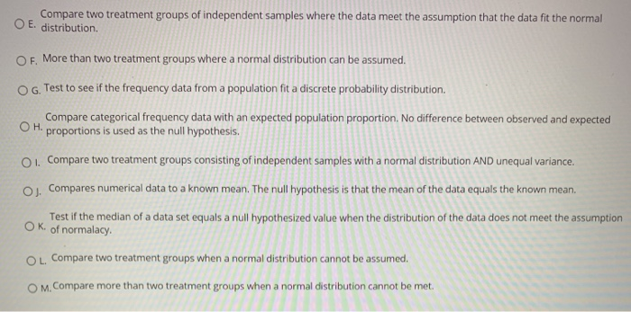 Solved When should I use the Sign Test (two treatment | Chegg.com