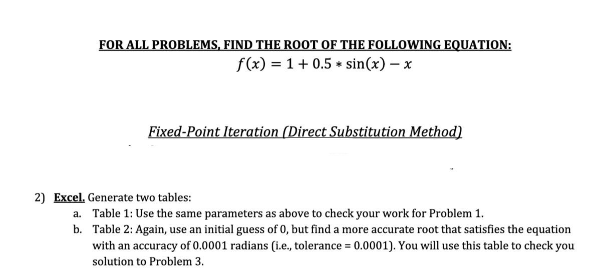 Solved help ﻿FOR ALL PROBLEMS, FIND THE ROOT OF THE | Chegg.com