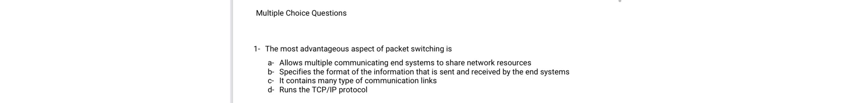 Solved Multiple Choice Questions1- ﻿The most advantageous | Chegg.com