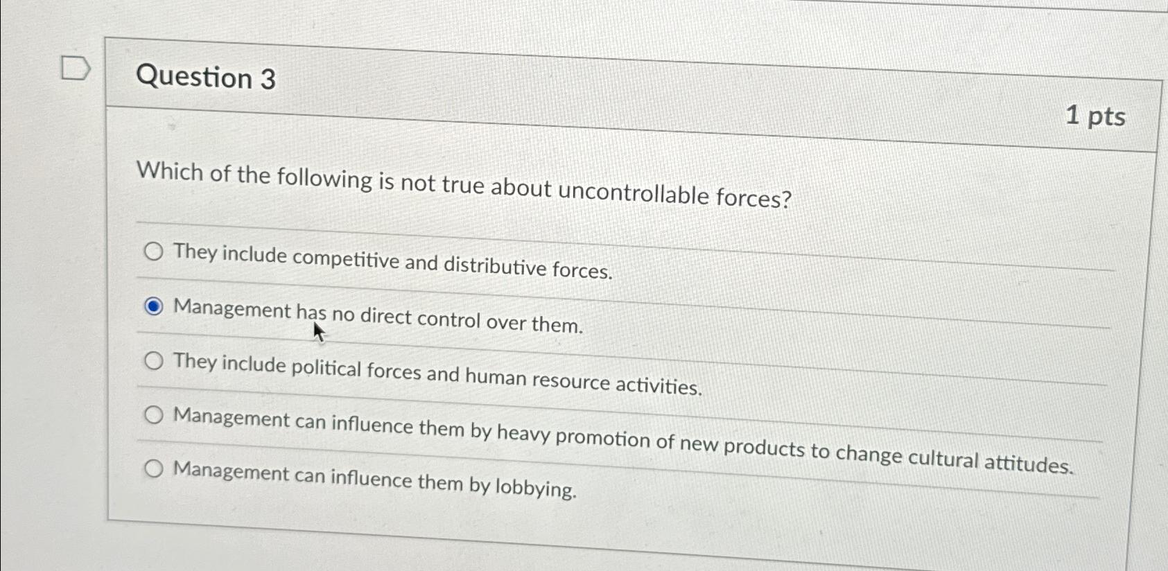 Solved Question 31 ﻿ptsWhich of the following is not true | Chegg.com
