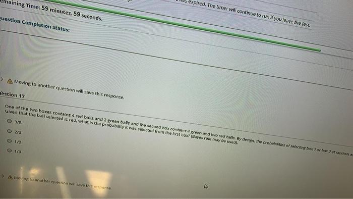 Solved aining Time: 59 minutes, 59 seconds. expired. The | Chegg.com Solved aining Time: 59 minutes, 59 seconds. expired. The | Chegg.com