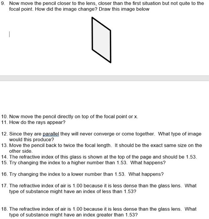 Inquiry Lens Simulation Introduction: Lenses are | Chegg.com