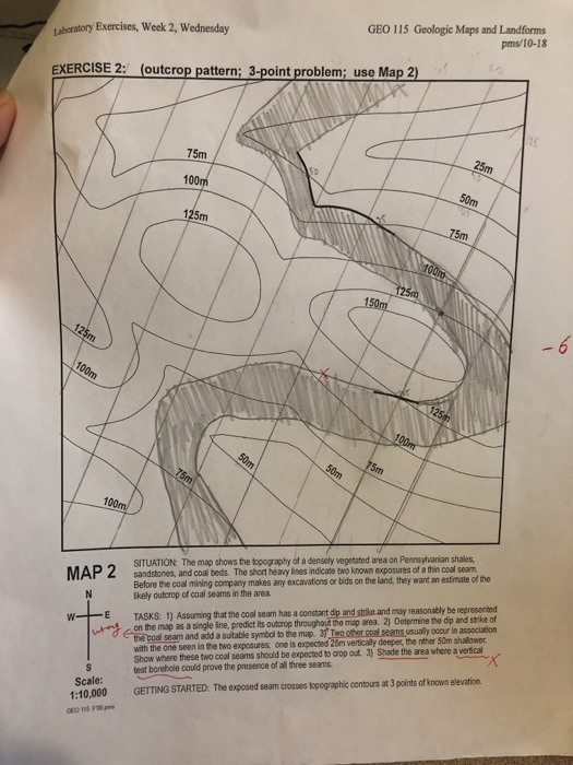 Solved Laboratory Exercises, Week 2, Wednesday GEO 115 | Chegg.com