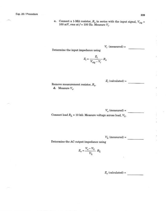 Solved b. Build the circuit of Fig. 20.2 using | Chegg.com