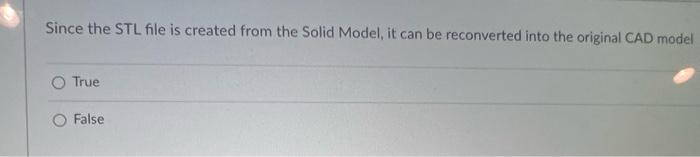 Solved Each triangle in the STL file is defined by the | Chegg.com