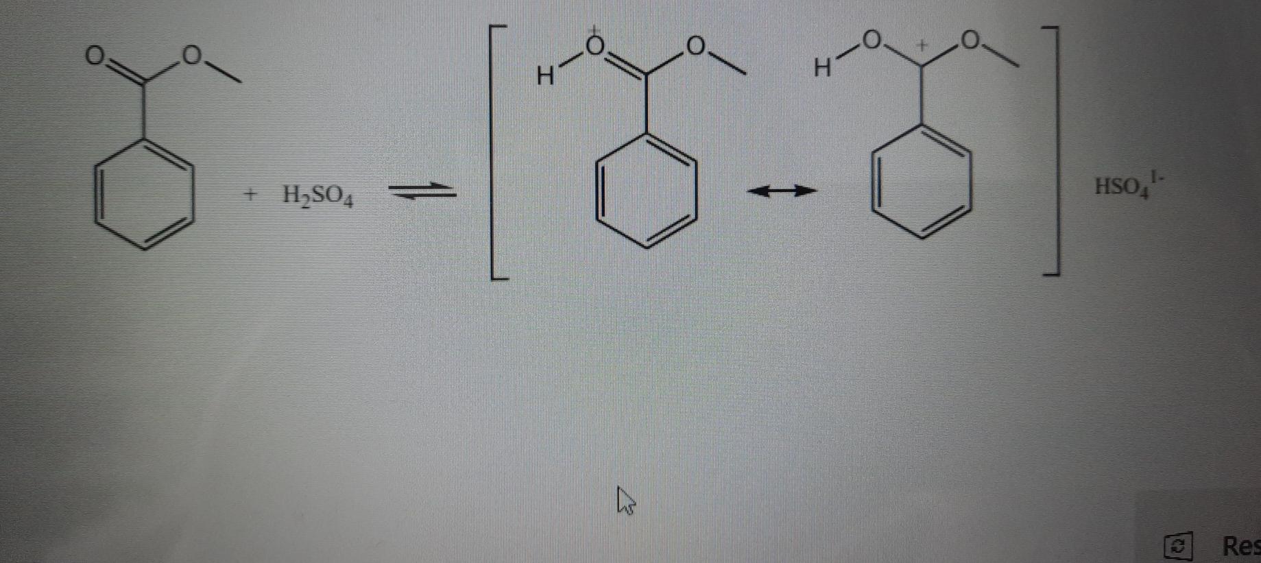 Solved explain why methyl 4-nitrobenzoate does not form in | Chegg.com