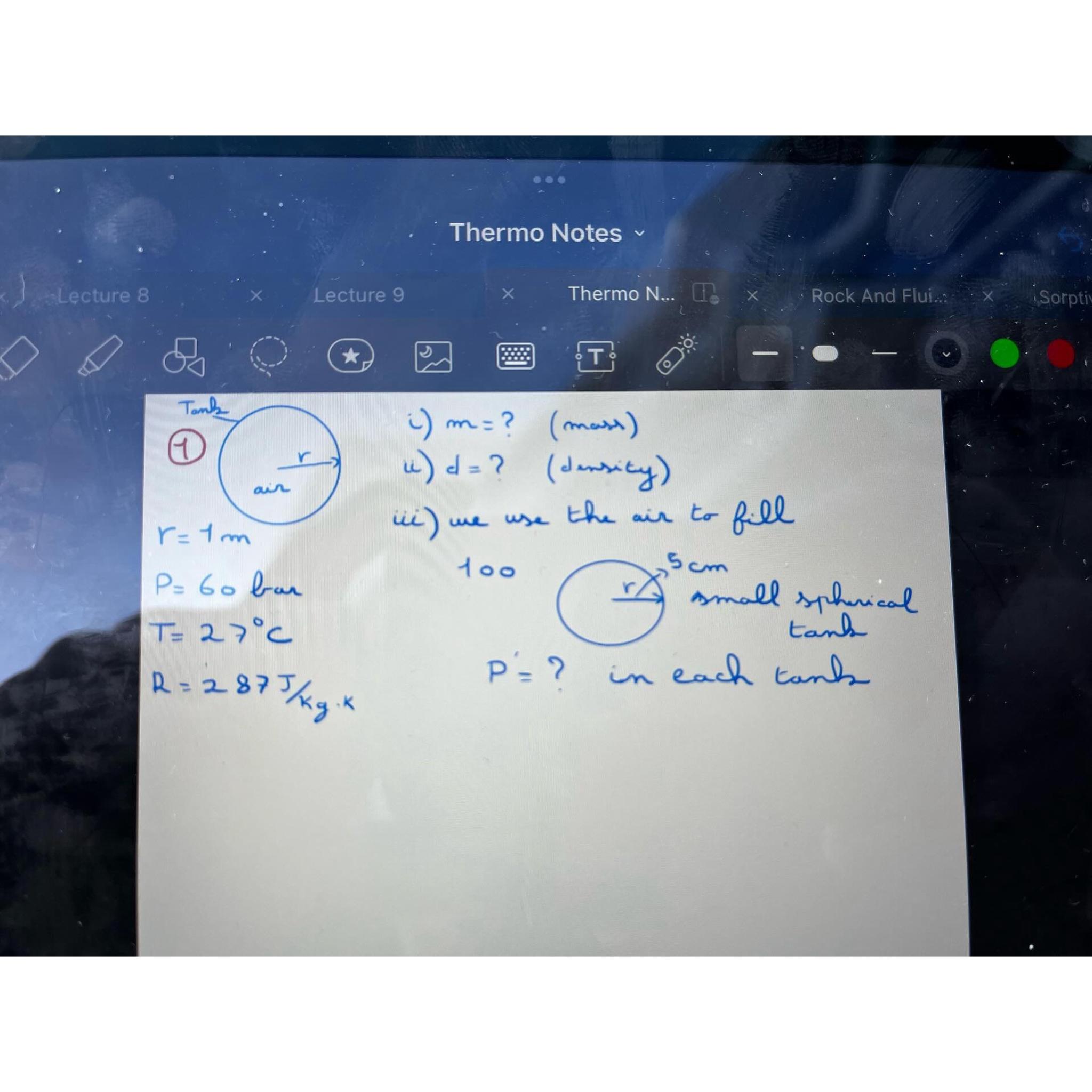 Thermo Noteslecture 8lecture 9thermo N Rock And