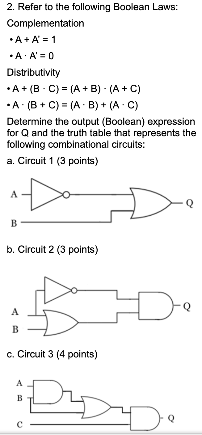 Solved Determine the SOP and POSfunctions for the given | Chegg.com