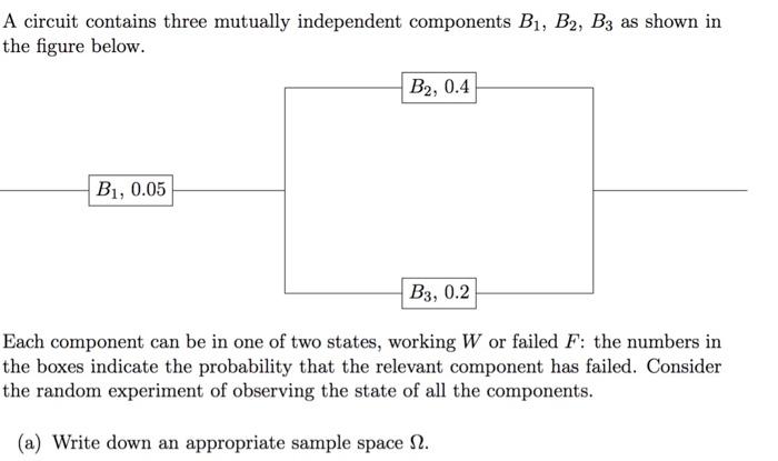 Solved A circuit contains three mutually independent | Chegg.com