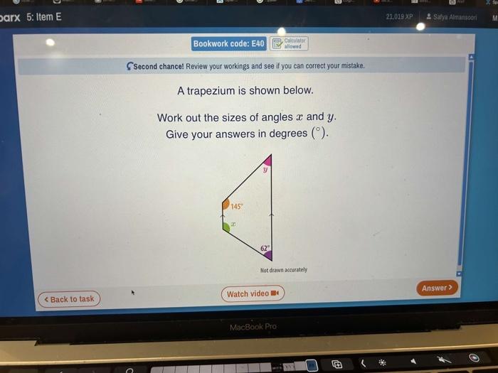 Solved A kite is shown below. Find the size of angle BCD.A | Chegg.com