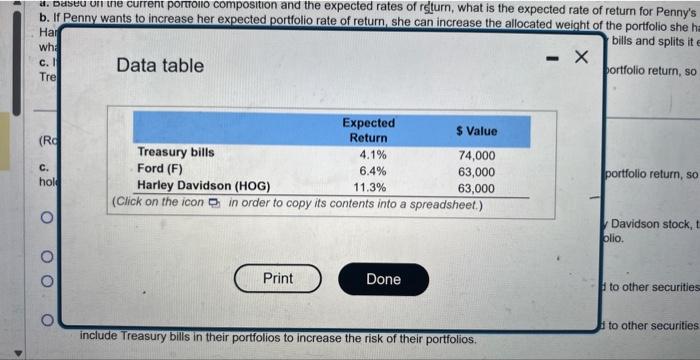 Solved (Related to Checkpoint 8.1) (Computing the portfolio | Chegg.com