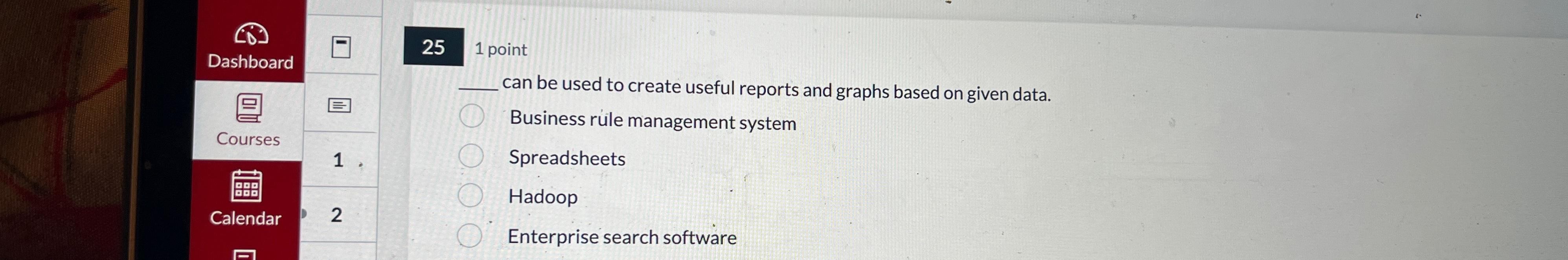 Solved 251 ﻿pointcan be used to create useful reports and | Chegg.com