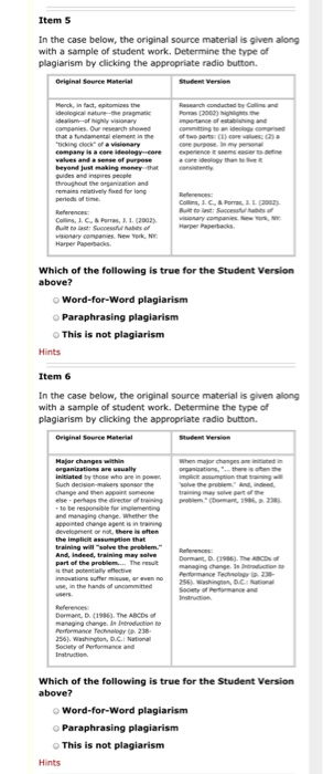 Solved Item 1 In the case below, the original source | Chegg.com