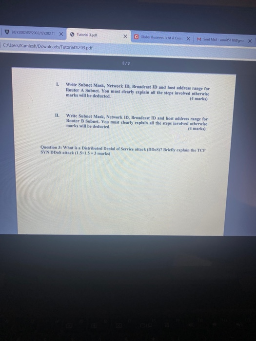 Solved BISY2002/6SY2002/SY202 T1 X Tutorial 3.pdf X C Global | Chegg.com