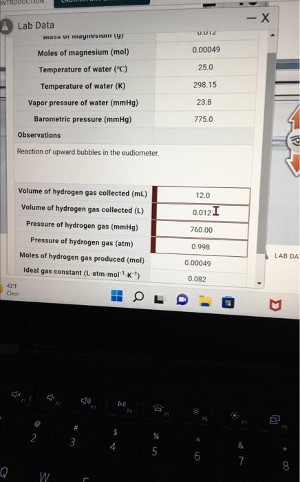 Observations Reaction of upward bubbles in the | Chegg.com