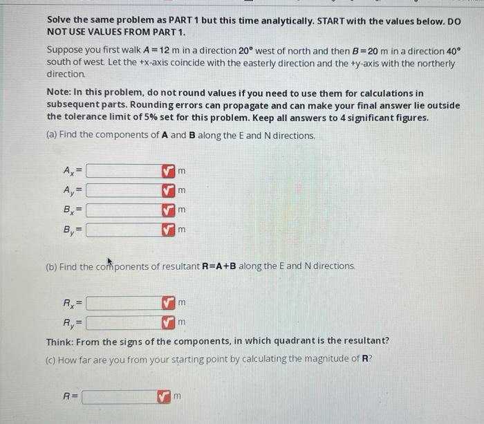 [Solved]: Solve the same problem as PART 1 but this time an