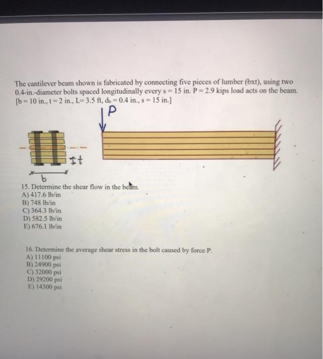 Solved 14. A W250x80 steel wide-flange beam is strengthened | Chegg.com