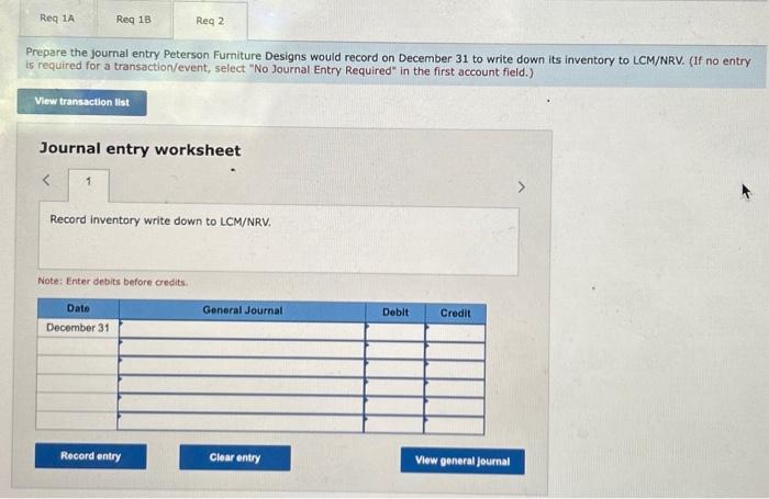 Solved Compute the amount of the total write-down when the | Chegg.com