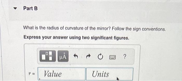 Solved An object is placed 45 cm from a certain mirror. The | Chegg.com