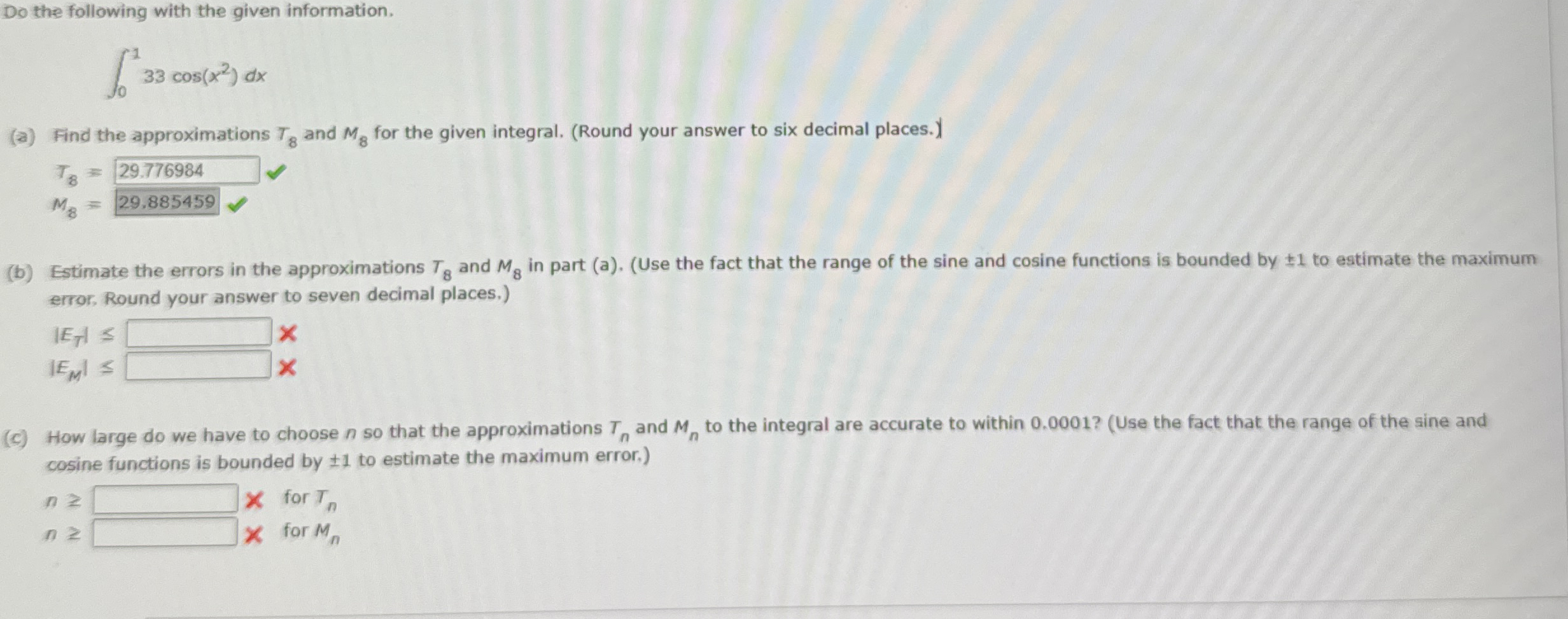 Solved Do the following with the given | Chegg.com
