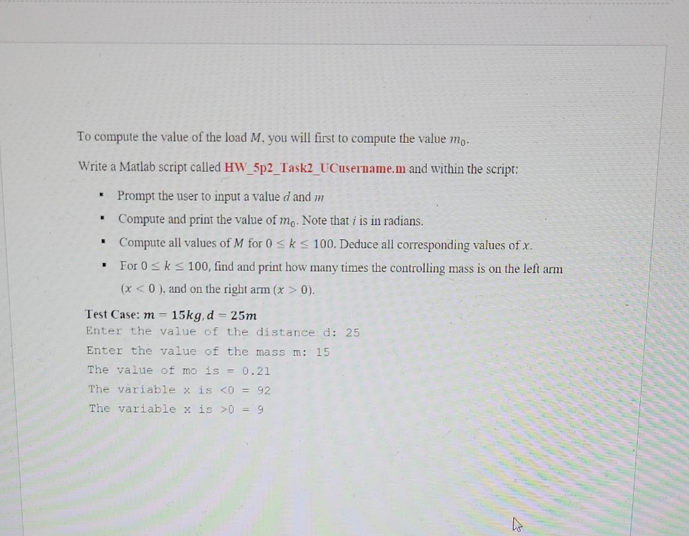 Solved TASK 2 (oF 2): STATICS AND COMPUTING The figure below | Chegg.com