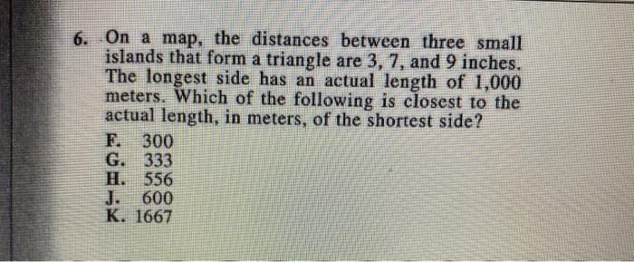 Solved 4. City planners want to determine the distance | Chegg.com
