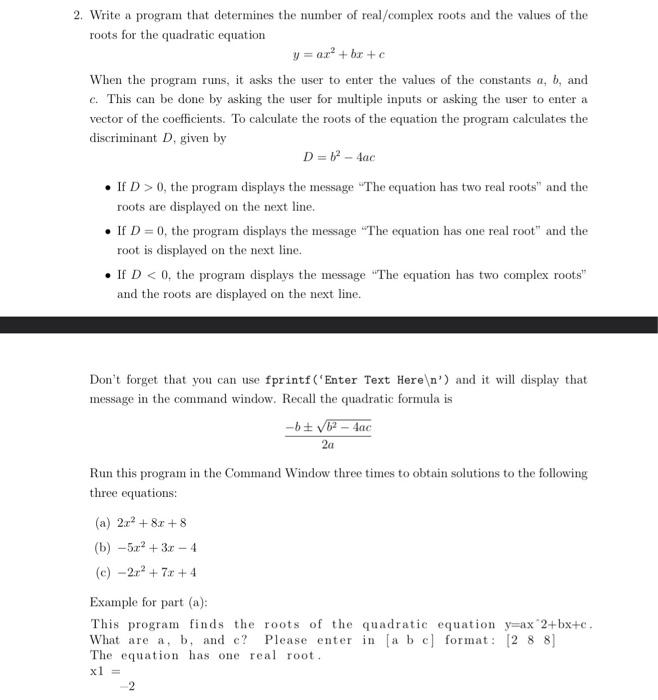 Solved 2. Write a program that determines the number of | Chegg.com