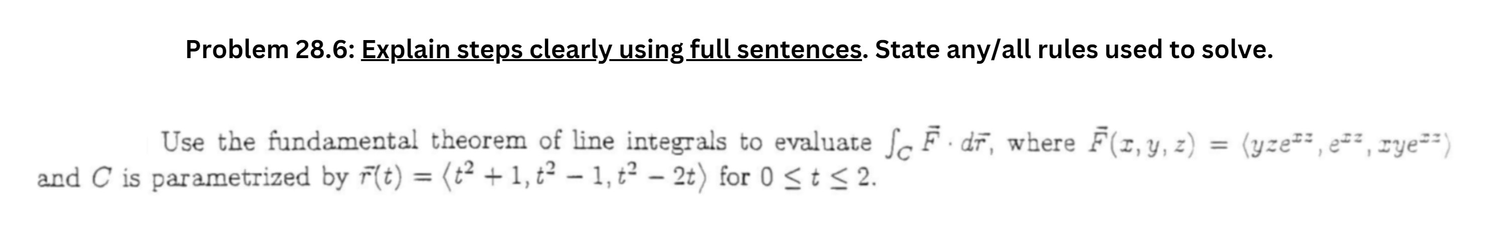 Solved Problem 28.6: Explain steps clearly using full | Chegg.com