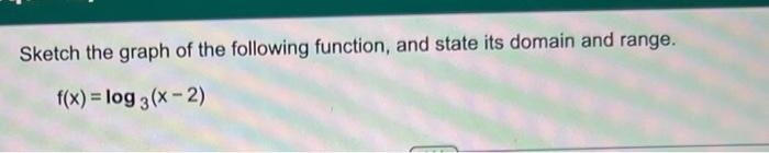 Solved Sketch the graph of the following function, and state | Chegg.com