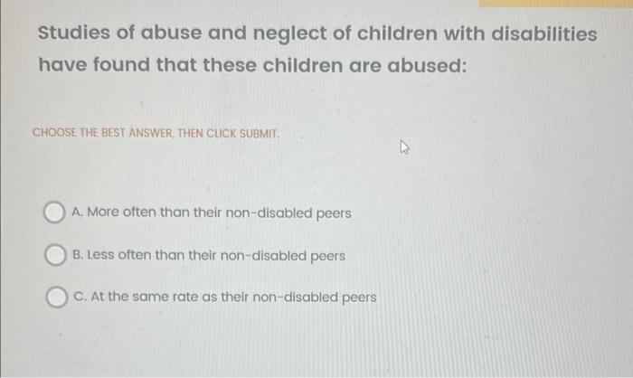 Solved Which of the following is NOT an appropriate response | Chegg.com
