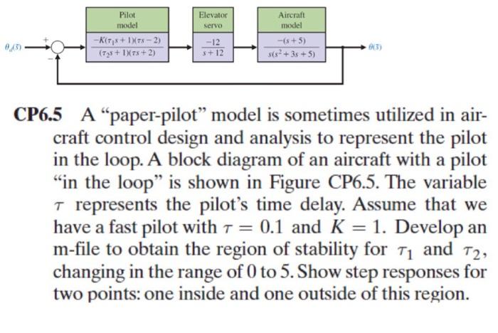CP6.5 A "paper-pilot" model is sometimes utilized in | Chegg.com