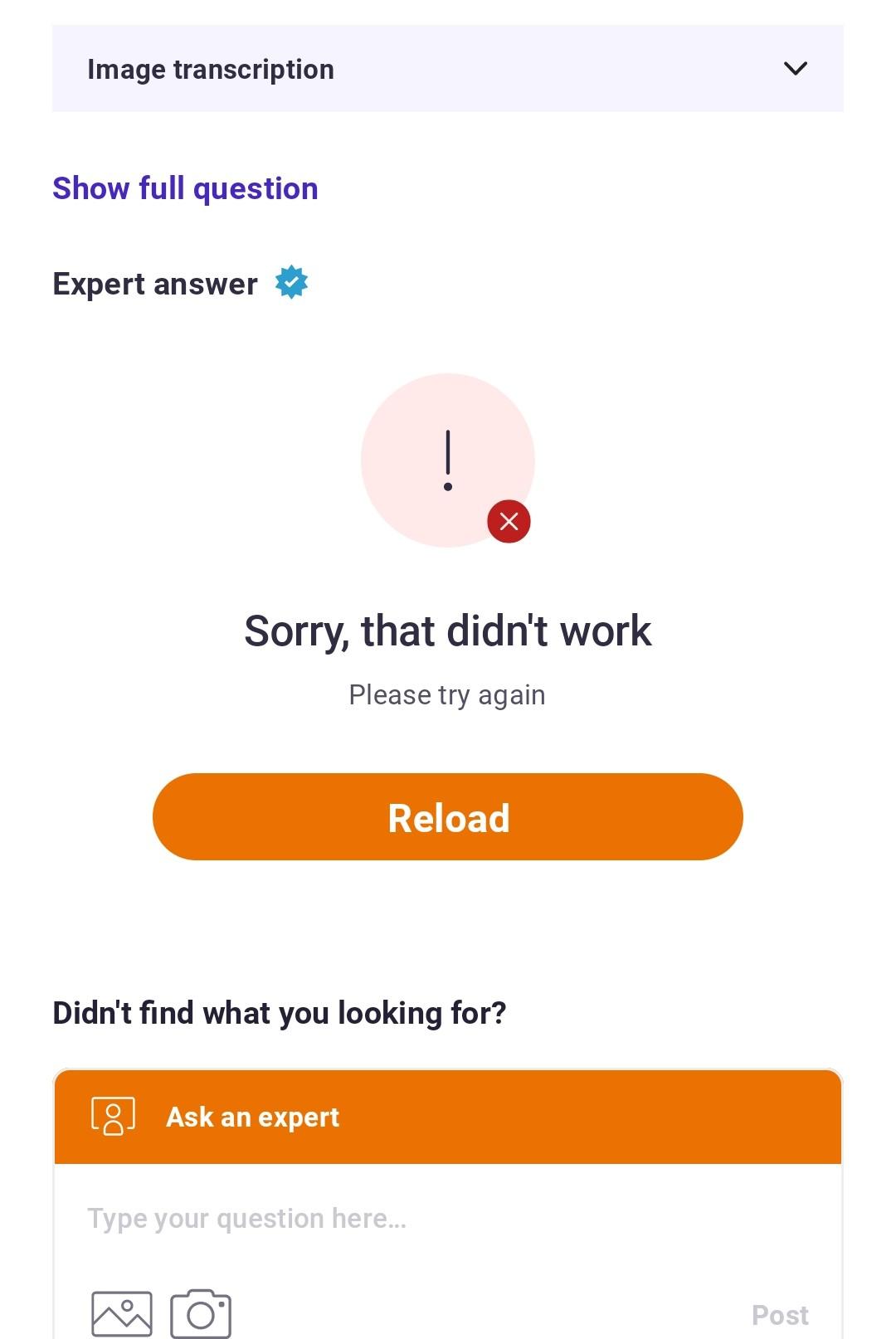 please help. i cannot access any solutions on Chegg. | Chegg.com