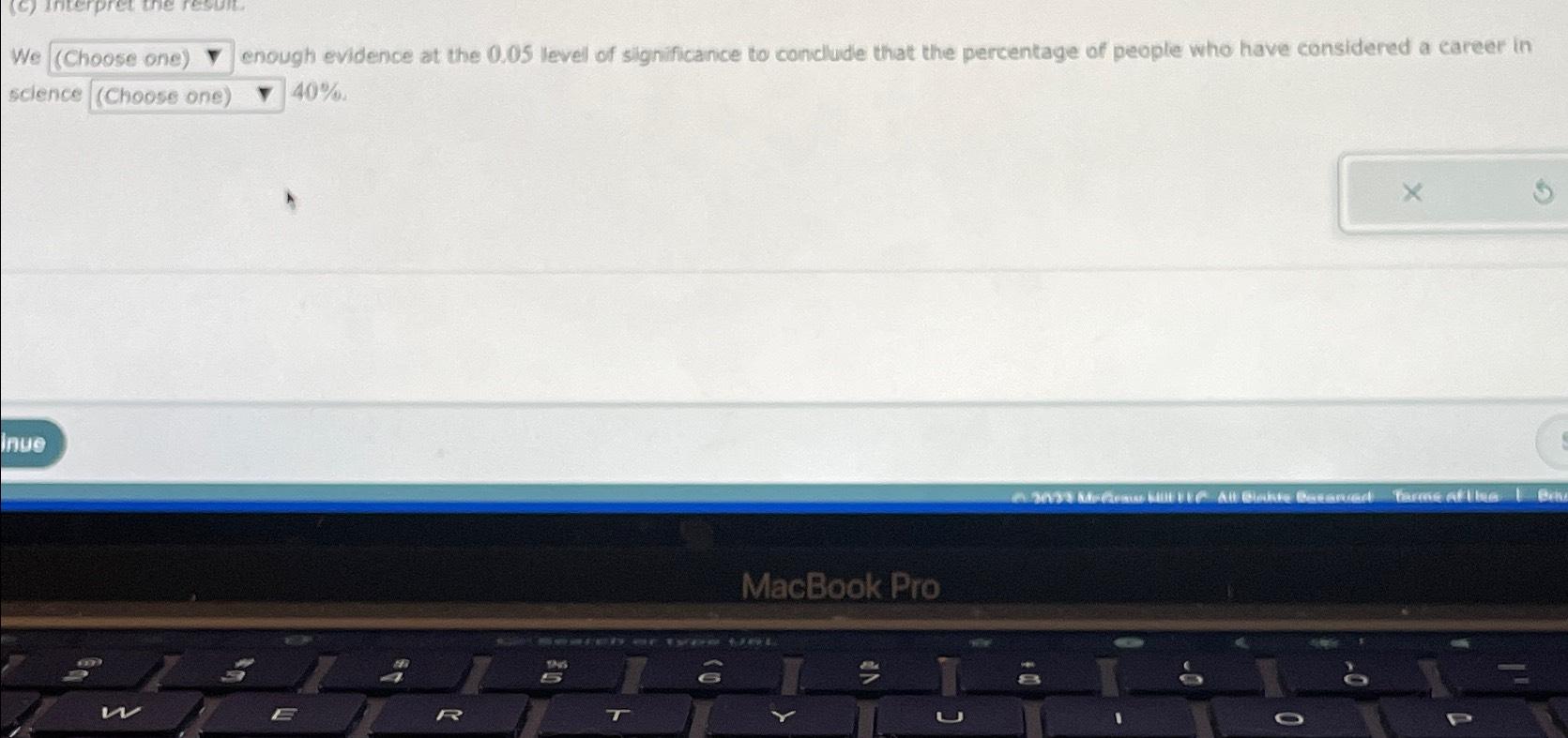 Solved Careers in science: A survey asked 533 ﻿people | Chegg.com