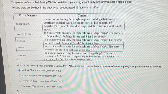 Solved In MATLAB, you can combine arrays based on a | Chegg.com