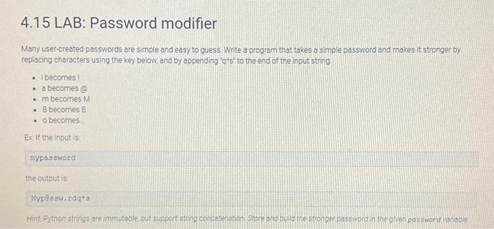 Solved 4 I5 Lab Passwotd Moditier Many User Created 6148