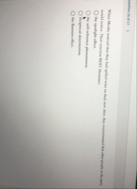 Solved vestion 16 ﻿of 17When Moshe noticed that they had | Chegg.com