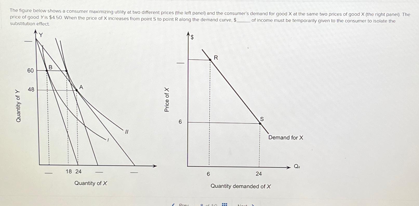 Solved The figure below shows a consumer maximizing utility | Chegg.com Solved The figure below shows a consumer maximizing utility | Chegg.com