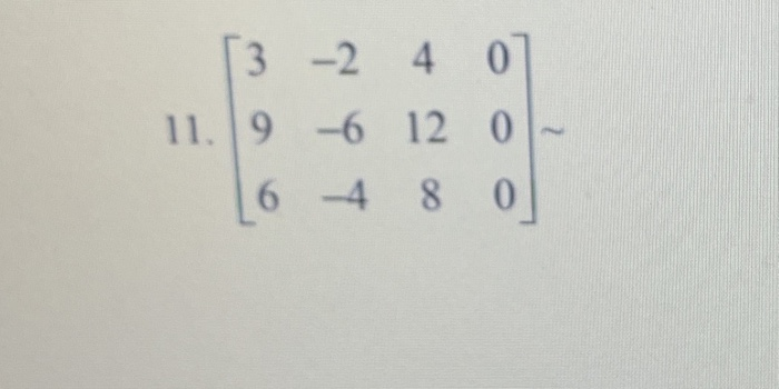 Solved Background: Read about elementary row operations and | Chegg.com