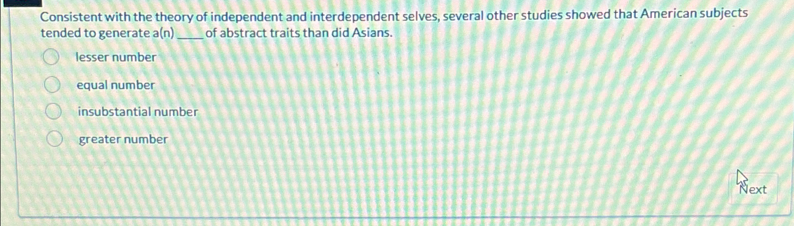 Solved Consistent with the theory of independent and | Chegg.com