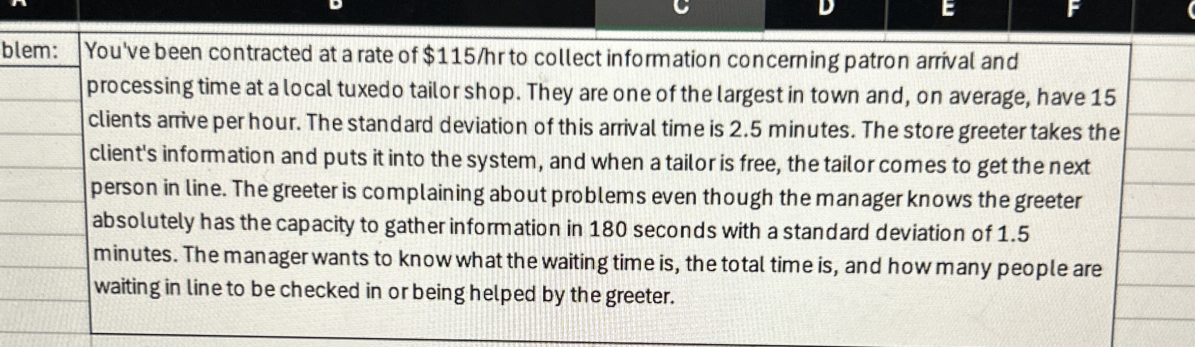 Solved blem: You've been contracted at a rate of $115hr ﻿to | Chegg.com