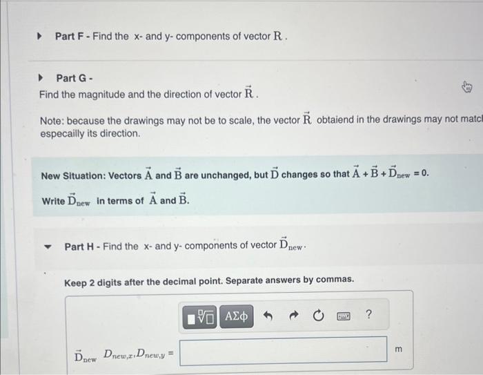 Solved Learning Goal: Vector Addition: Graphical method | Chegg.com