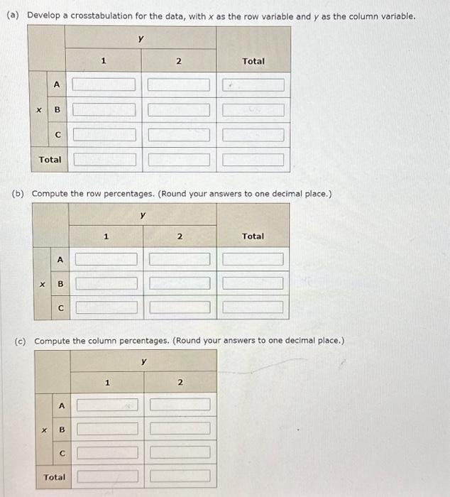Solved The following data are for 30 observations involving | Chegg.com
