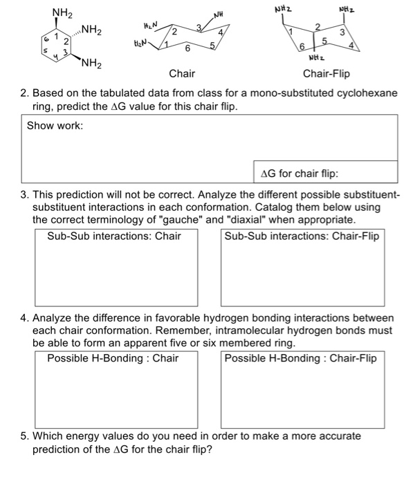 Solved Nitz MHz NH NH2 NH2 H2N 2 3 HIN 5 6 s NHZ "NH2 Chair | Chegg.com
