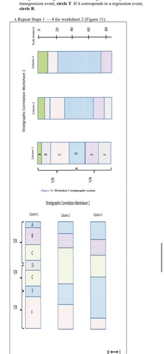 Figure 5. Some fossil ranges zones for different | Chegg.com