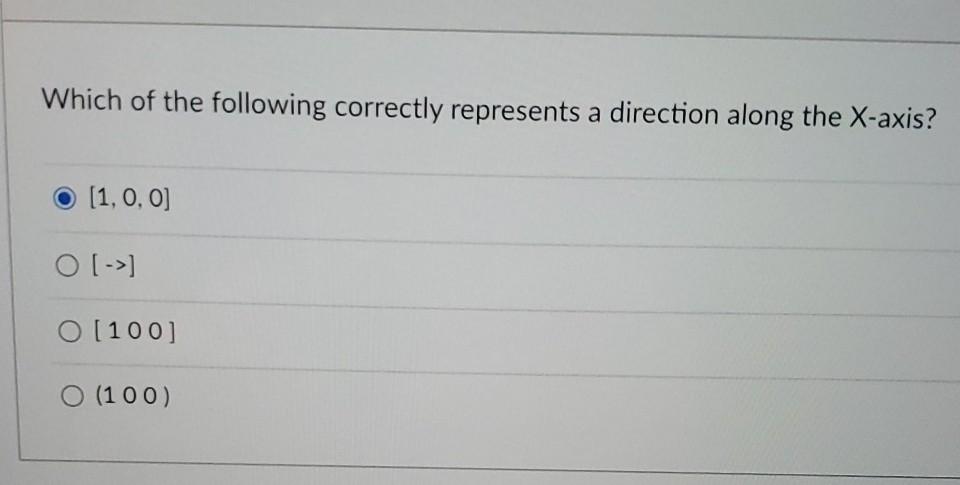 Solved Which of the following correctly represents a | Chegg.com