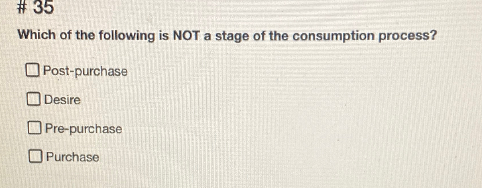 Solved Which of the following is NOT a stage of the | Chegg.com