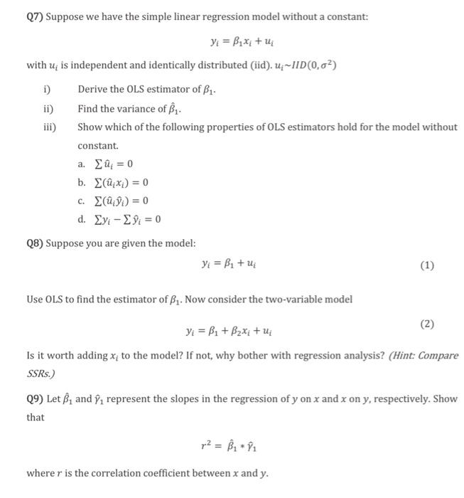 Solved Q1) Explain the following terms: i) Population | Chegg.com