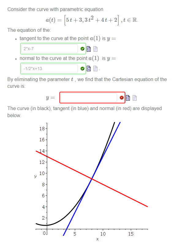 Solved Consider the curve with parametric | Chegg.com