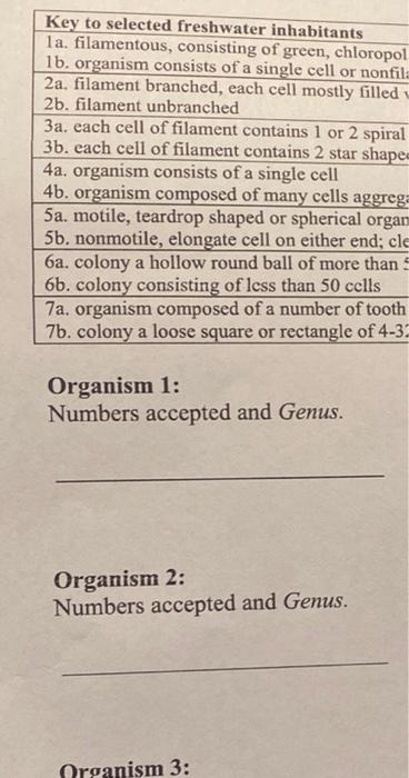 need some help with this on the key numers that match | Chegg.com